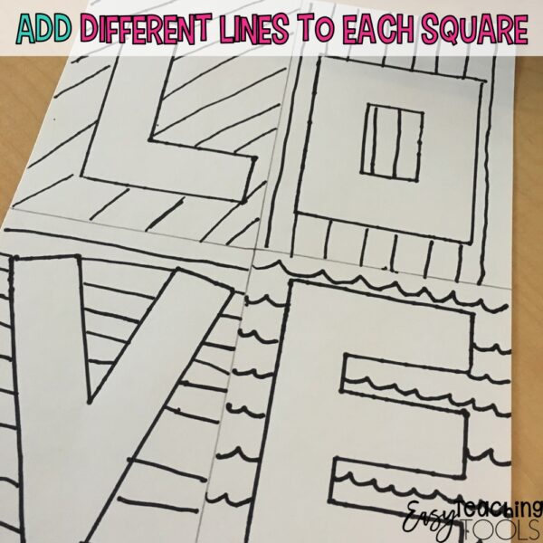 Easy valentine art - Easy Teaching Tools