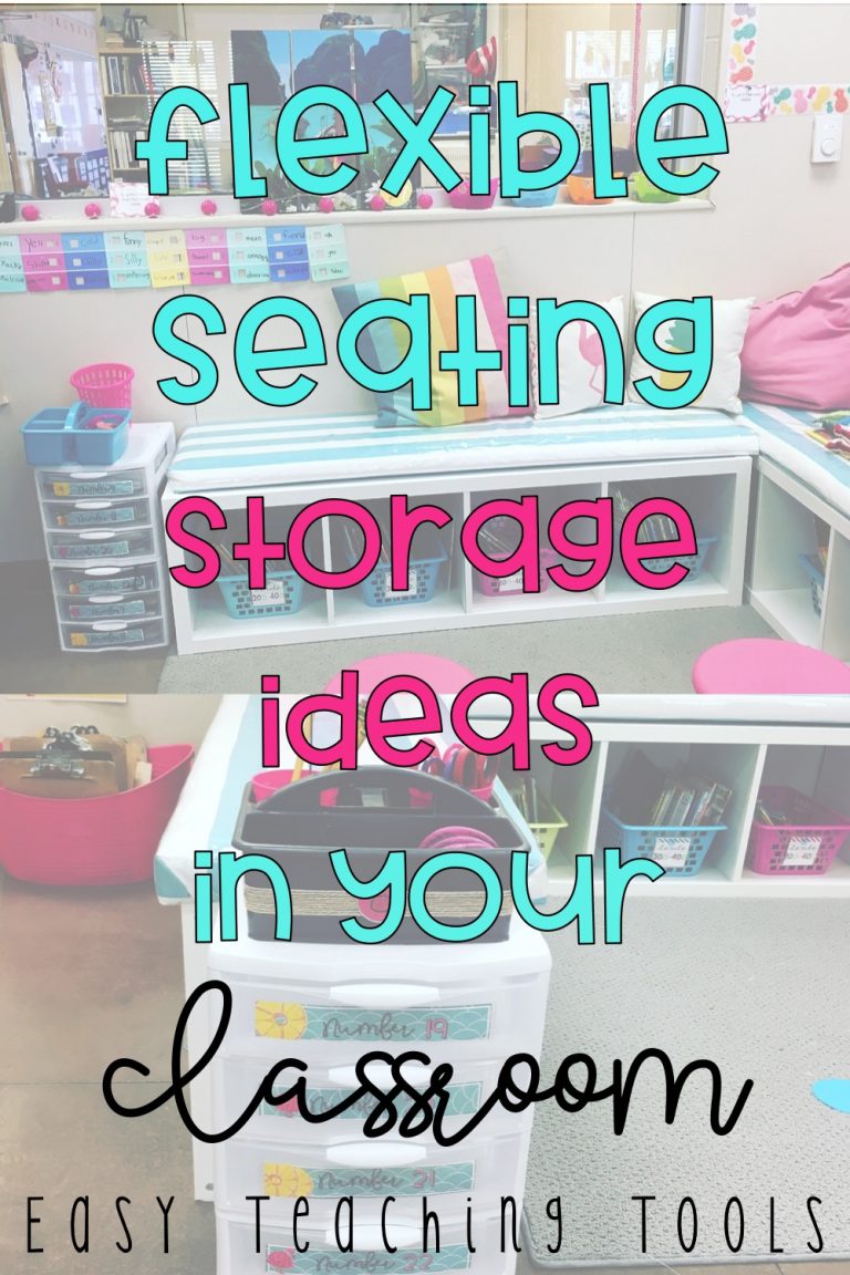 Flexible Seating Storage - Easy Teaching Tools